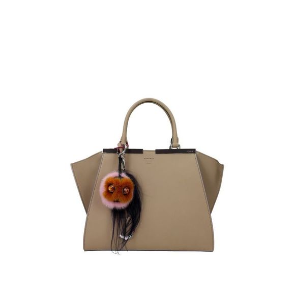 Fendi | Accessories | Fendi Key Rings Women Fur Brown Keyrings | Poshmark